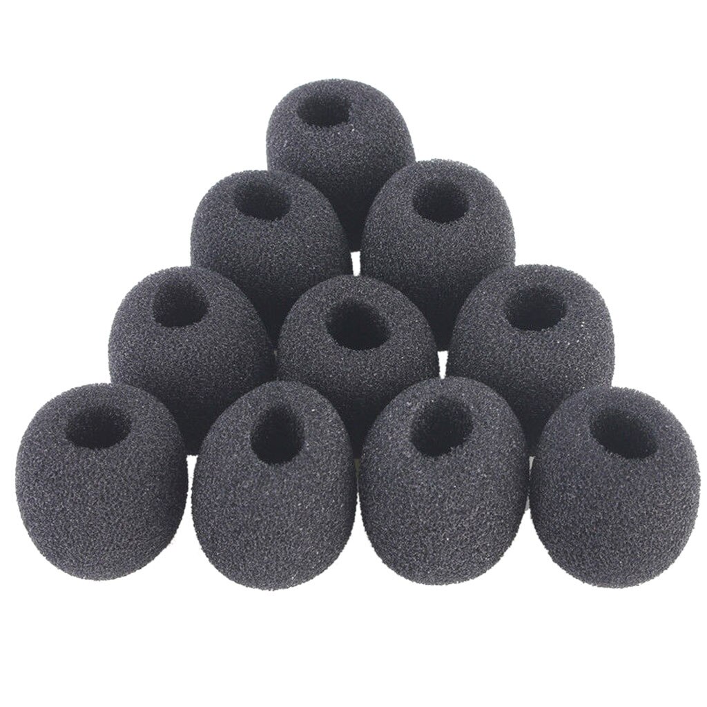 10x Mini Lapel Headset Microphone Cover Foam Winds... – Grandado