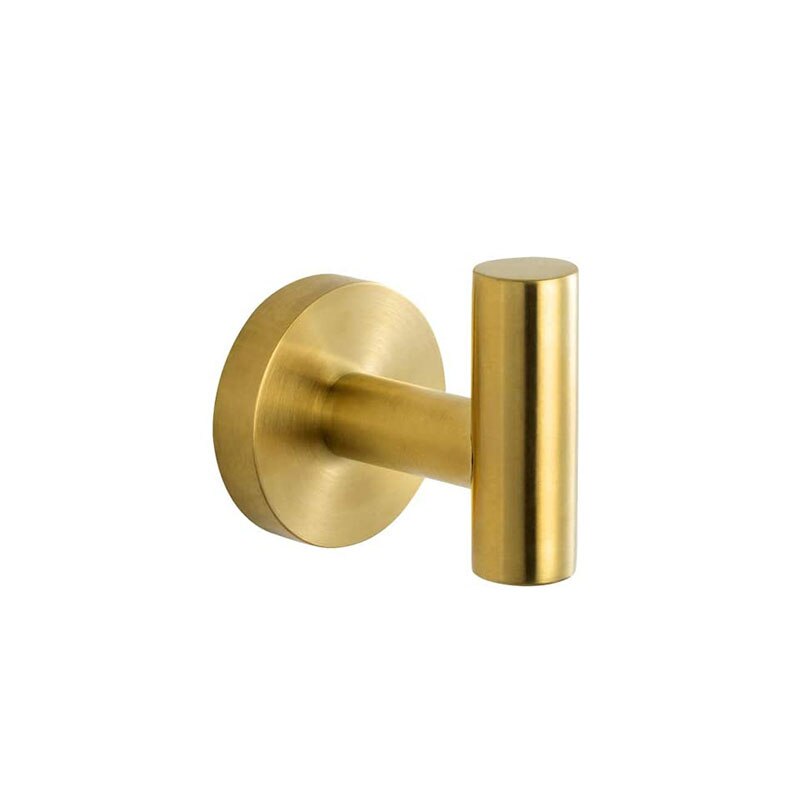 Xunshini børstet guld rustfrit stål rund vægmonter... – Vicedeal