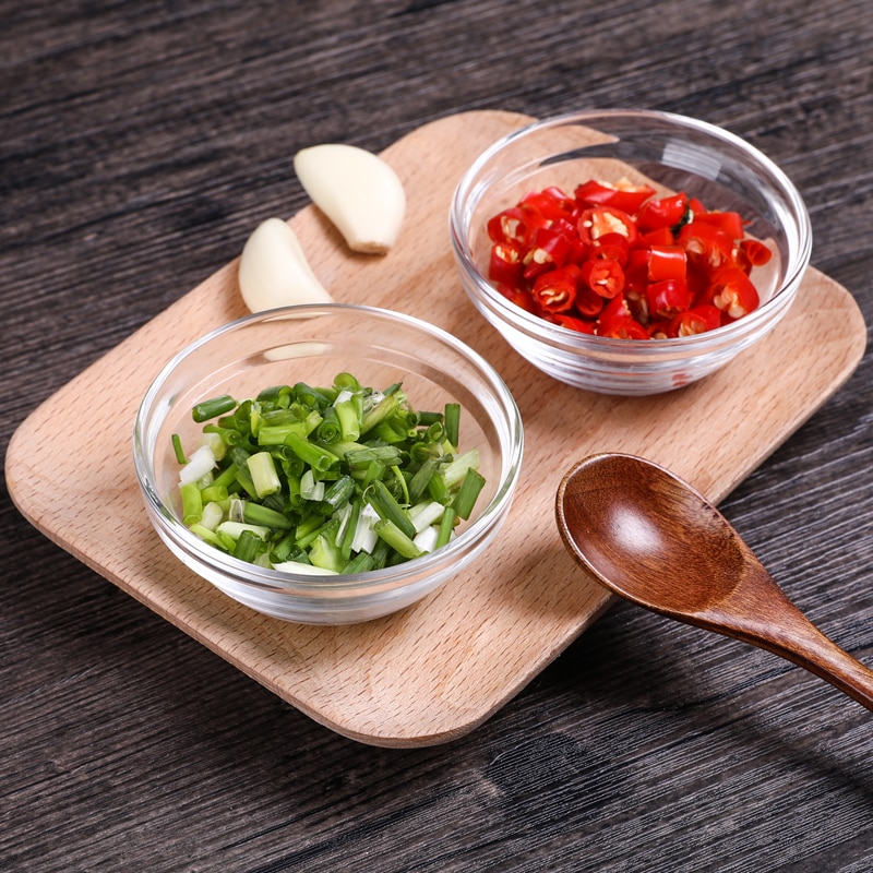 1 plato de cristal de mesa para hogar, plato para ... – Grandado