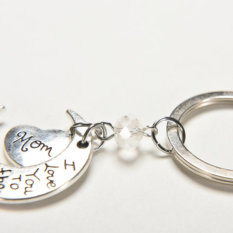 1*Toy Keychain To Mom Toy Keychain Heart Keyring F... – Vicedeal