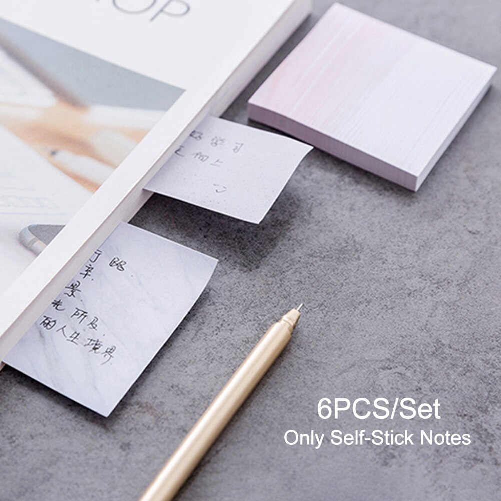 6 Set Post It Notes Mini Memo Pad Tearable N Notit... – Vicedeal