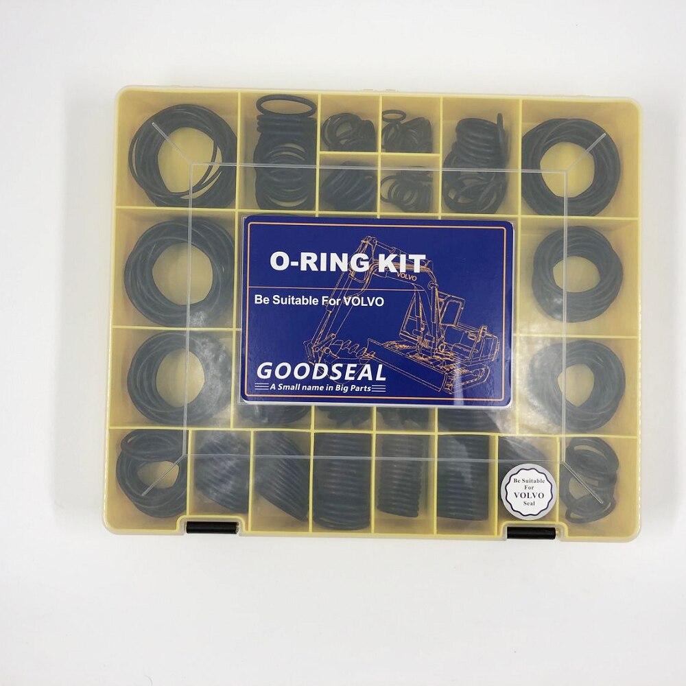 Excavator O-ring Kit For Volvo 32sizes In 465 Pcs ... – Grandado