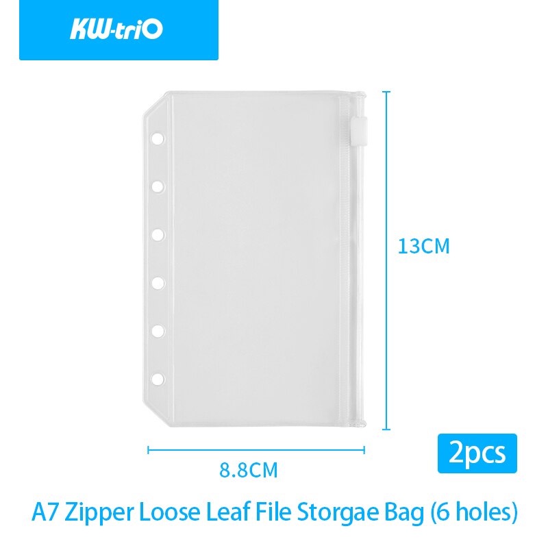 2pcs Convenient Loose Leaf Filing Storgae Bag 6-Ri... – Grandado