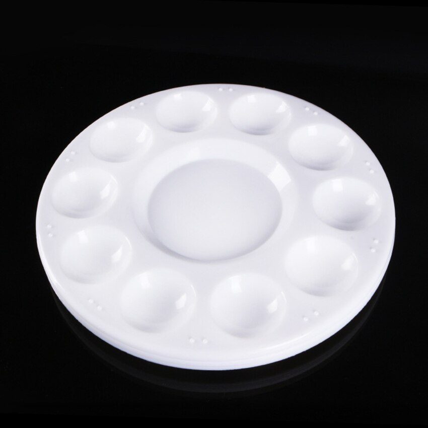 Painting Palette Round Plastic Watercolor Mixing P... – Vicedeal