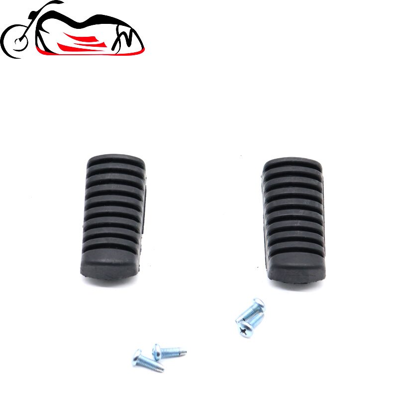Front Foot Peg Footrest Rubber Cover For KAWASAKI ... – Vicedeal