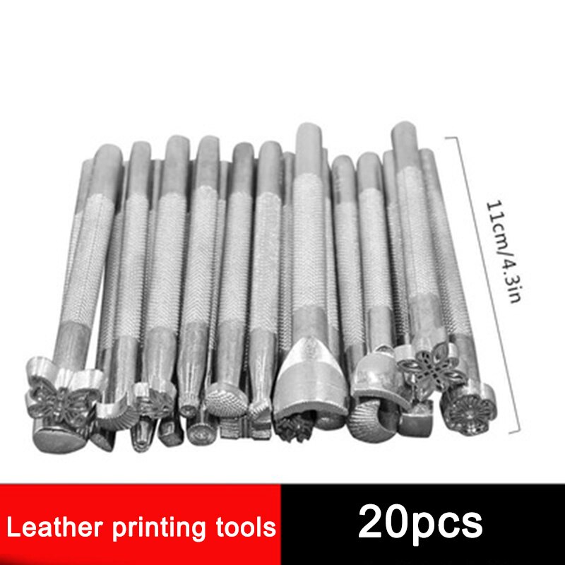 Leather Printing Kits, Craft Leather Tools, Saddle... – Grandado