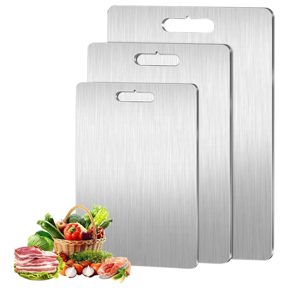 Food Grade Meat Pure Titanium Cutting Board, Veget... – Grandado