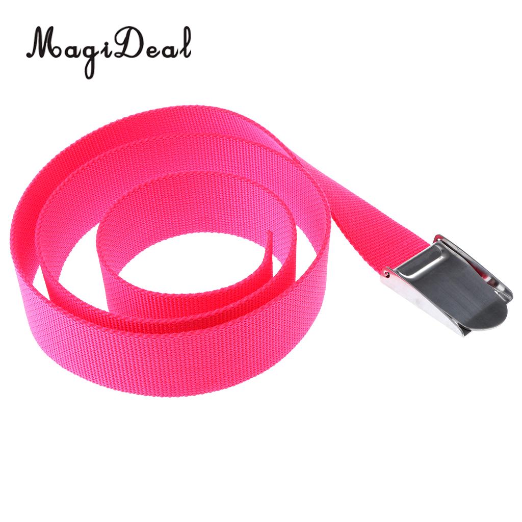 MagiDeal Pink 5cm 1.5m Scuba Diving Weight Belt We... – Grandado