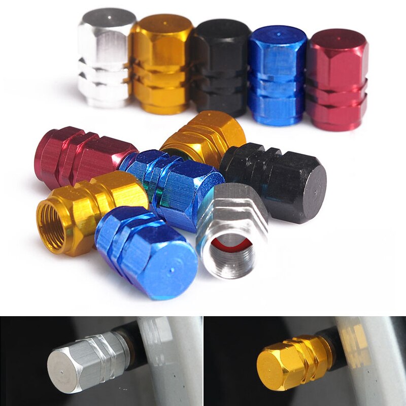 4 packs, car tire cap, car valve cap, inflator cap... – Vicedeal