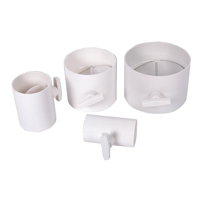 PVC Air Damper Valve Circle Duct Inline Valve ABS ... – Grandado
