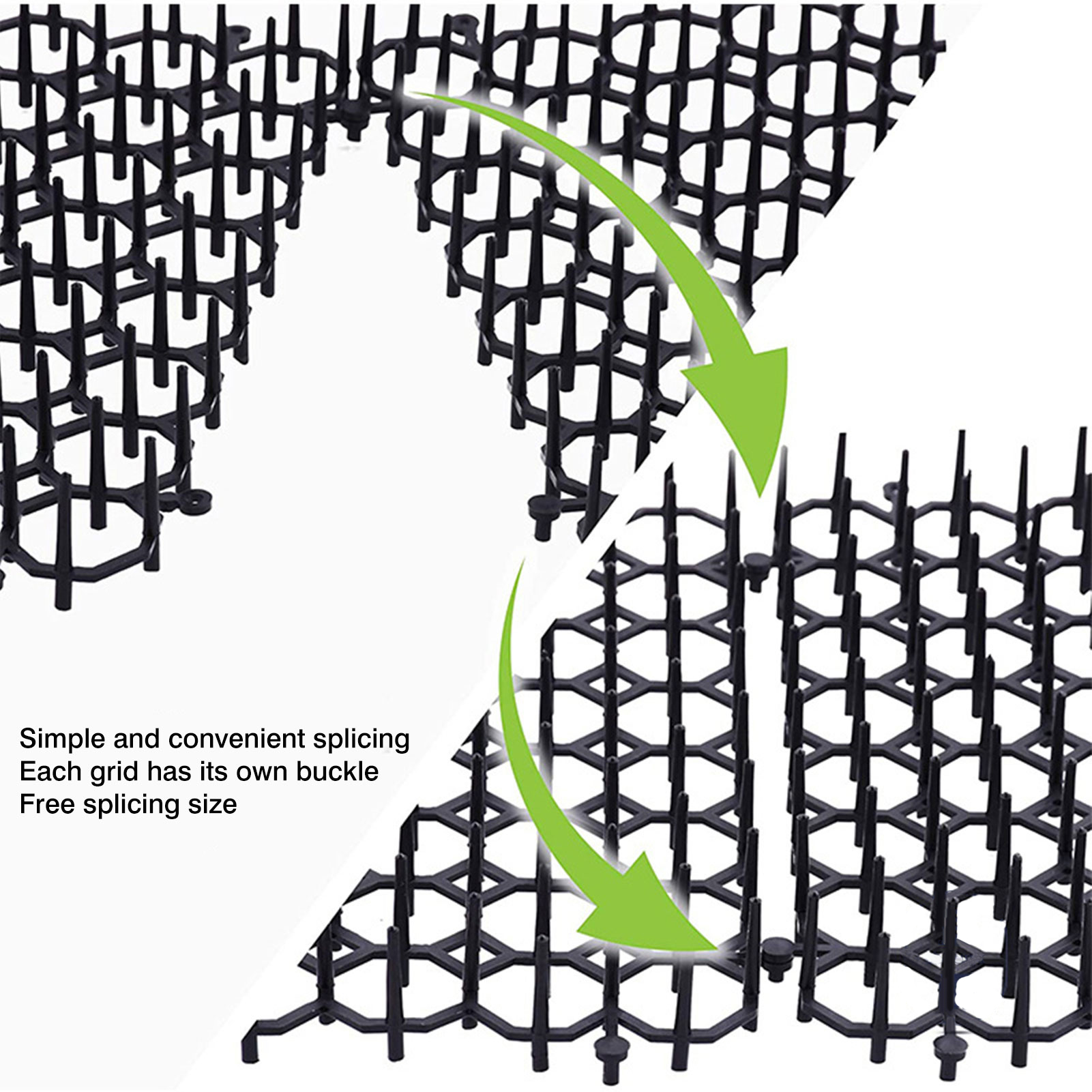 Garden Anti-cat Net Plastic Prevent Cat Thorn Mat ... – Grandado