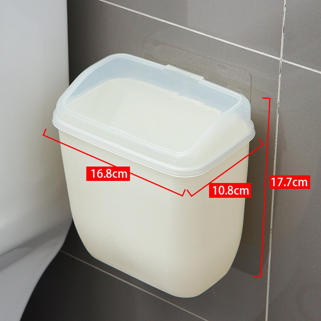 Wall Mounted Trash Bin Kitchen Trash Can Garbage B... – Vicedeal