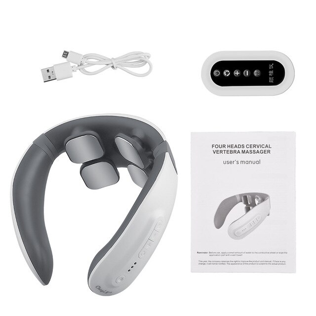 Electric Neck Massager 4D Heating Massage Intellig... – Grandado