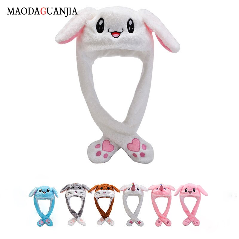 Funny Hat Women Men Kids Lighting Hat Cute Rabbit ... – Grandado