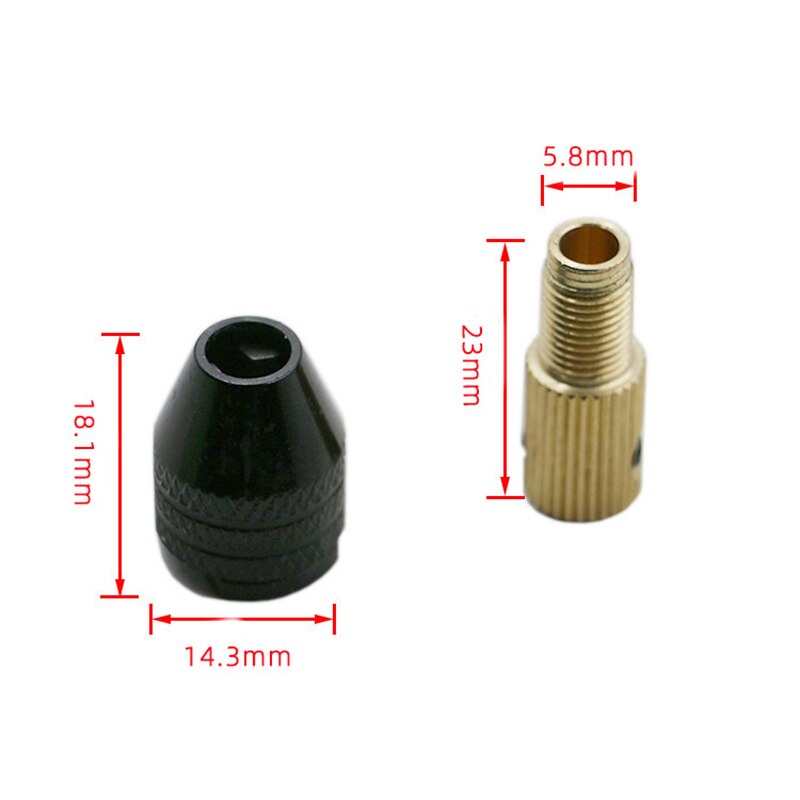 Electric motor shaft Mini Chuck Fixture Clamp 0.3m... – Grandado