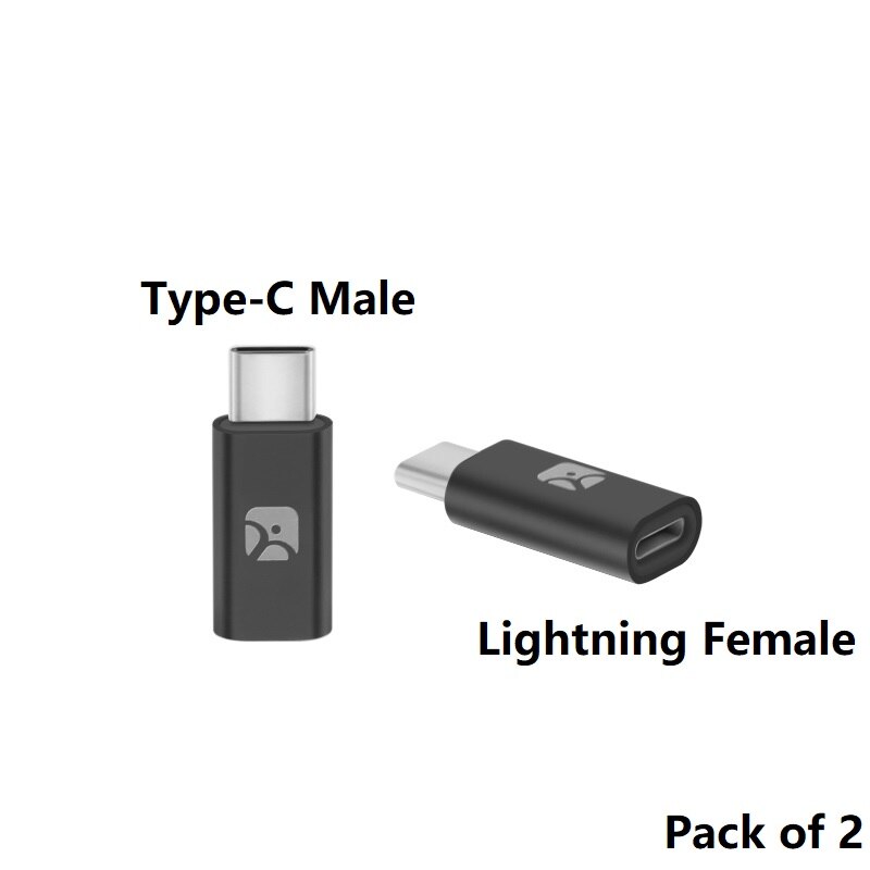 USB Type C Female to Lightning Male Adapter, Type-... – Grandado
