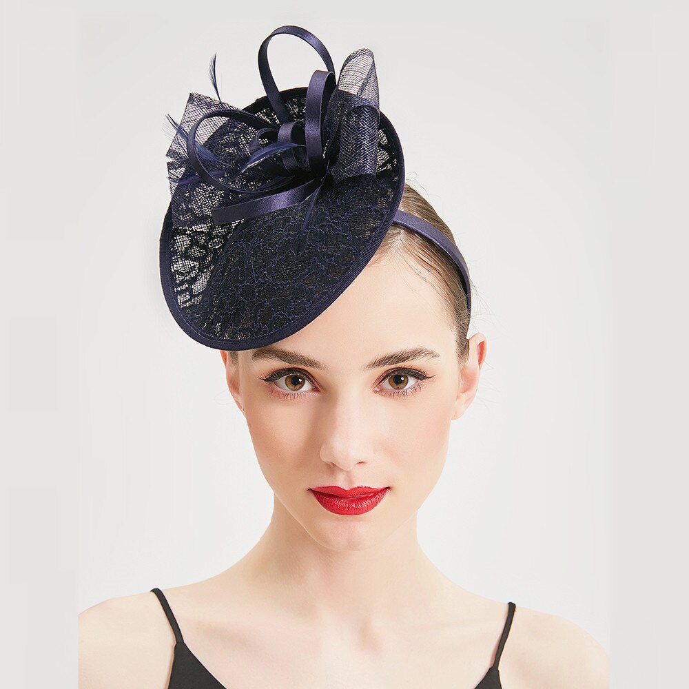 Bröllopshattar för kvinnor bankett fedoras hattar ... – Vicedeal