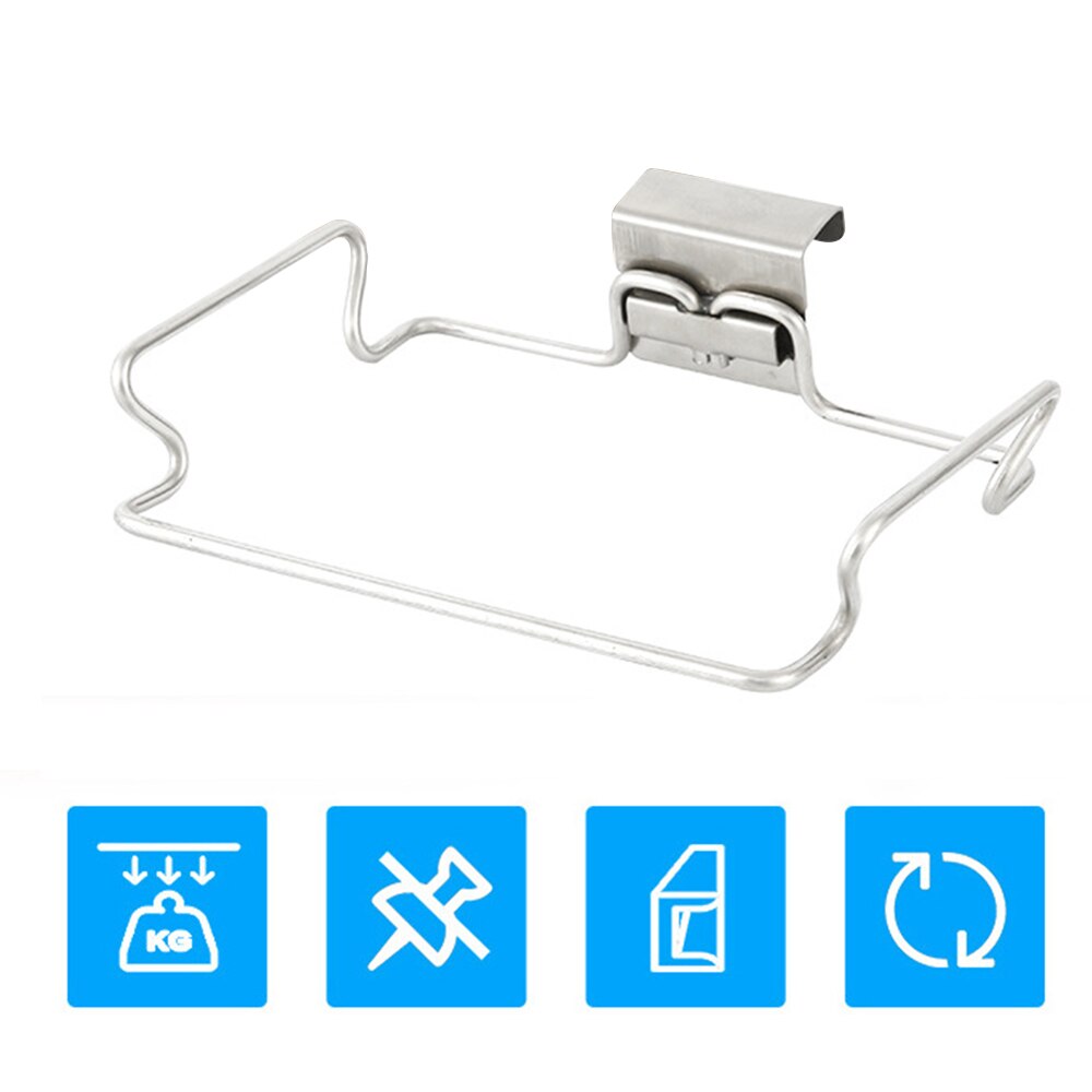 Trash Rack Storage Garbage Bag Holder Cupboard Doo... – Grandado