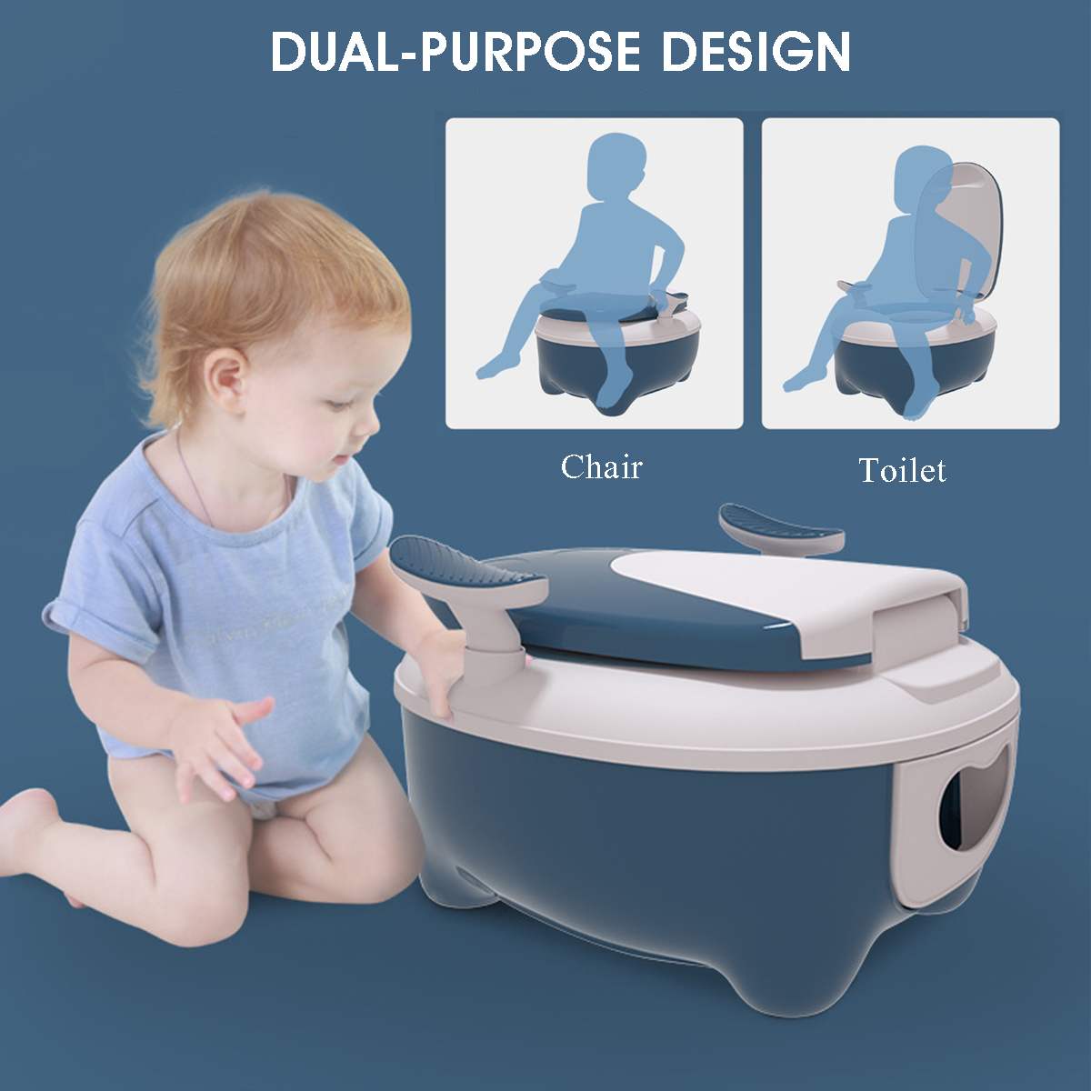 Portable Children Pot Toilet Folding Baby Potty Tr... – Vicedeal