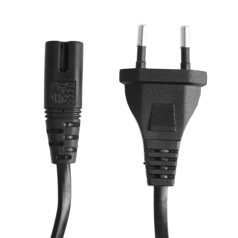 Short C7 To EU European 2-Pin Plug AC Power Cable ... – Vicedeal