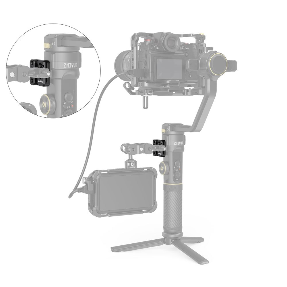Smallrig Side Montageplaat Met 1/4 "-20 &... – Vicedeal