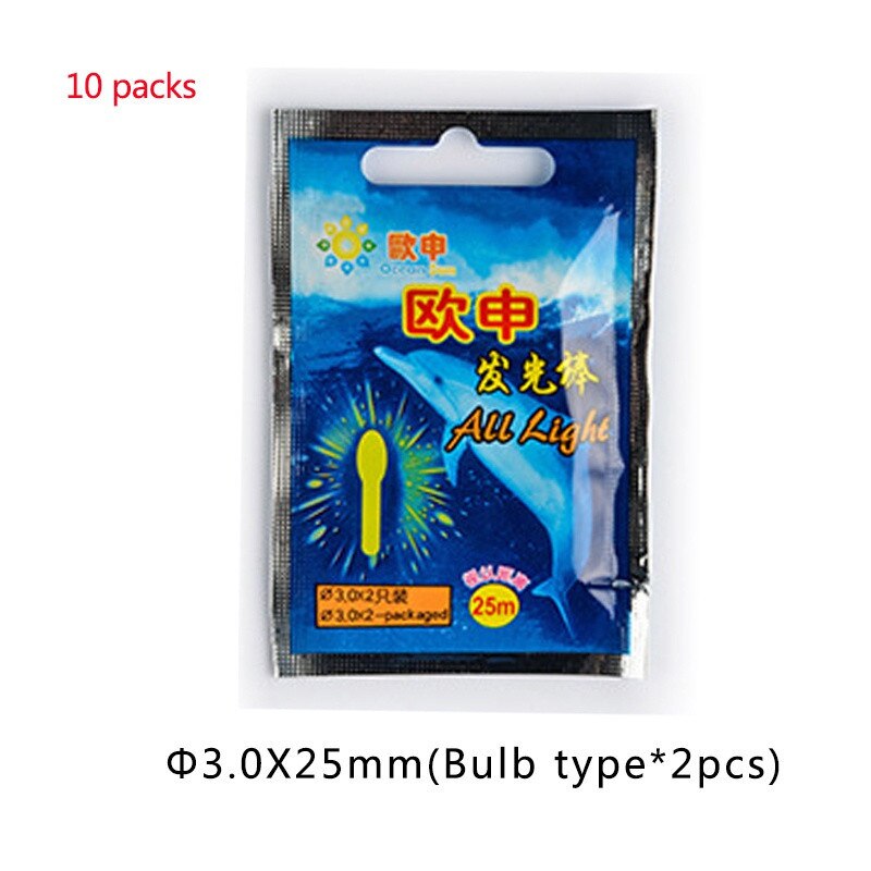 20 PCS Lightstick Fishing Light Stick Fluorescent ... – Grandado