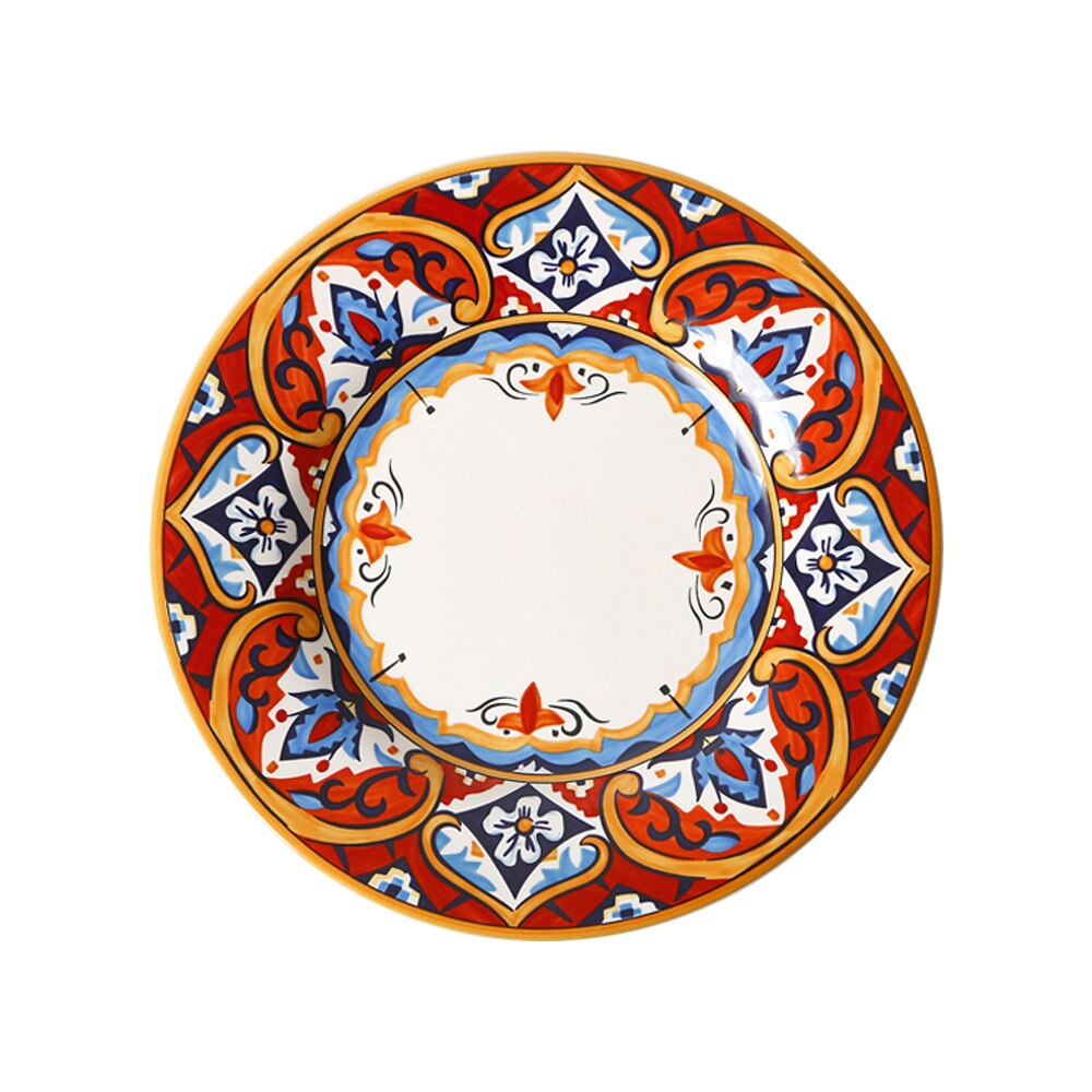 Ceramic tableware Salad Fruit Plate and Dish set H... – Grandado