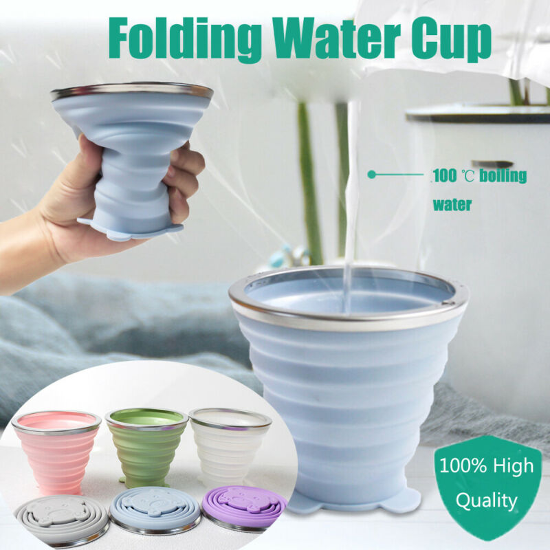 Silicone Retractable Folding Water Cup Travel Camp... – Vicedeal