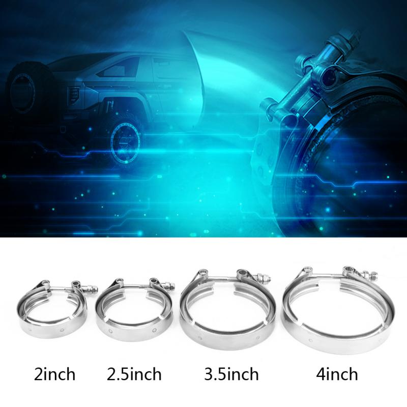 Stainless Steel 2.0 Inch V-Band Clamp Flange Kit f... – Grandado