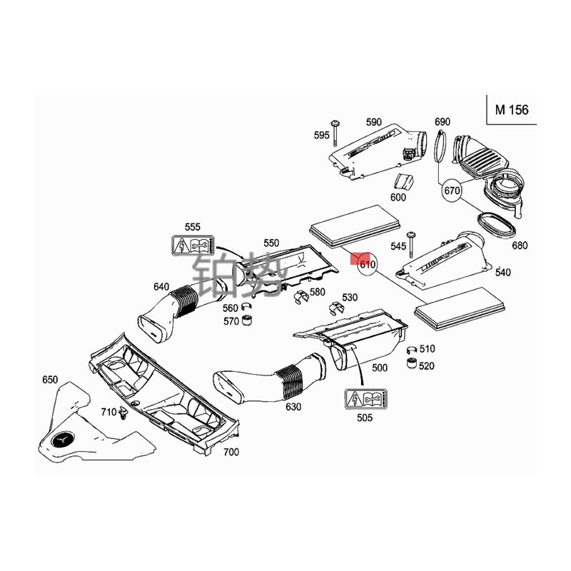Filter element Air filter Air grid 2007-mer ced es... – Vicedeal