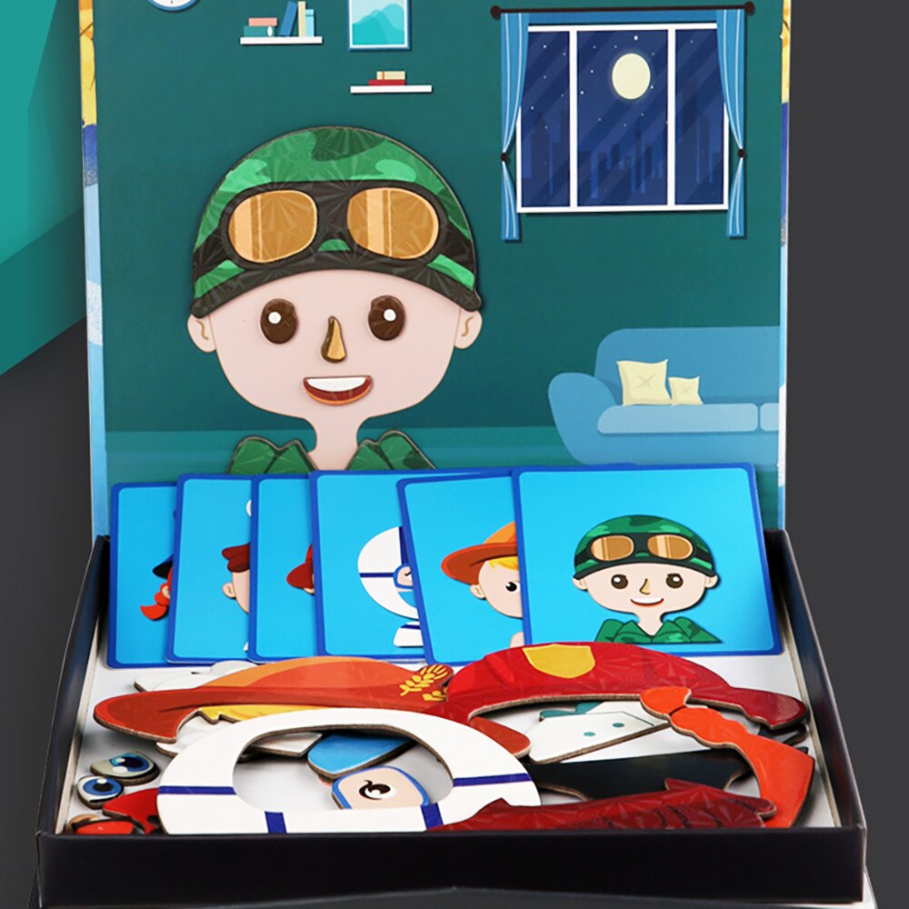 Kinderen Tekens Magnetische Stickers Bezetting Jur... – Vicedeal