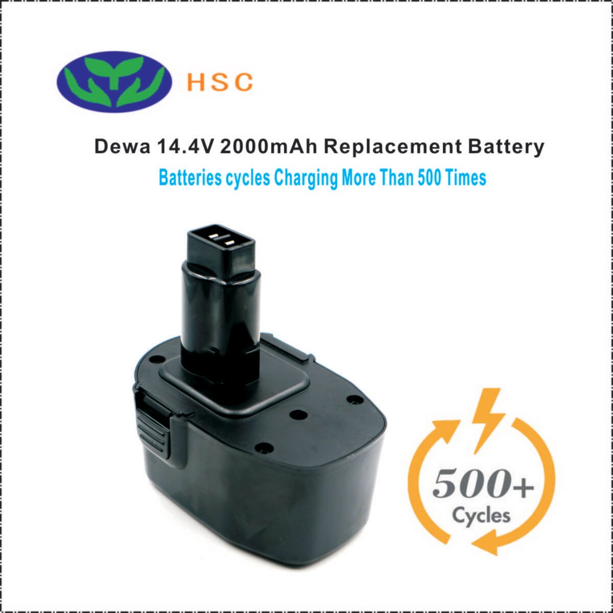 2.0Ah rechargeable battery pack DE14.4A NiCD batte... – Vicedeal