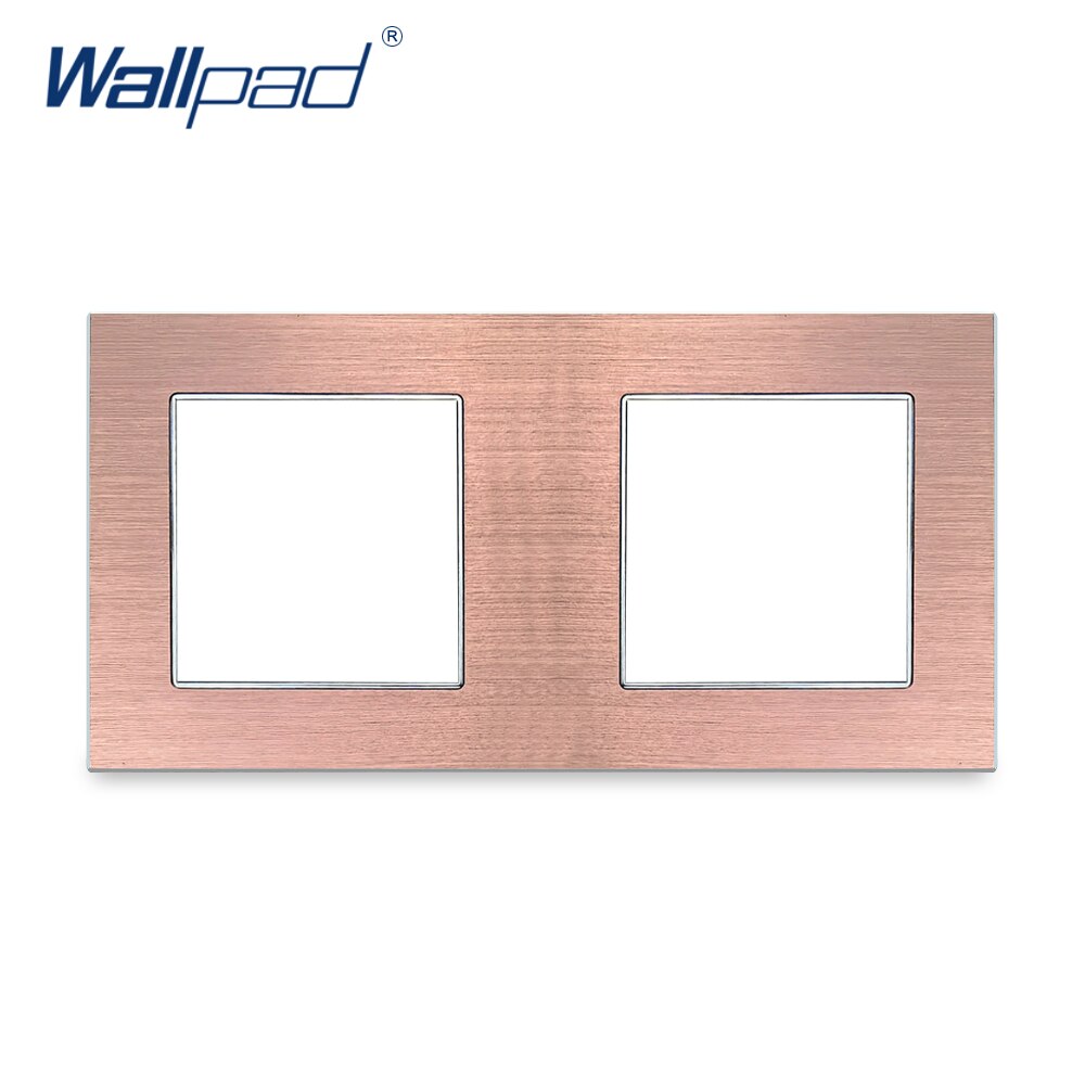 Wallpad Luxury Aluminum Alloy Panel Frame Brown Ho... – Grandado