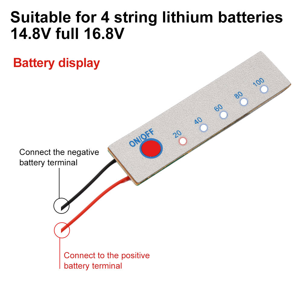 1S-8S Intelligent Battery Display Lithium Battery ... – Grandado
