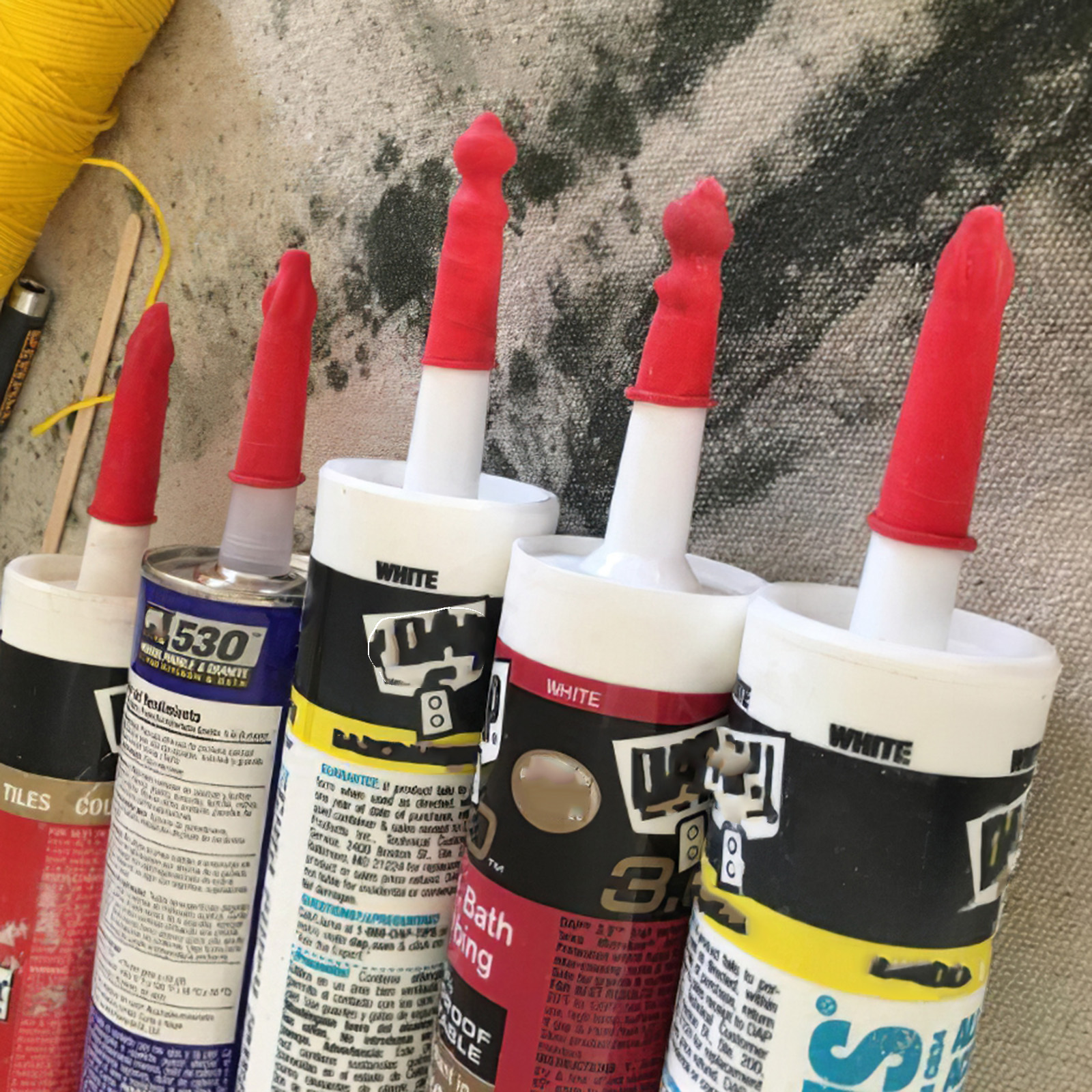 50pcs Per Set Caulking Nozzle Pack Silicone Tube N... – Grandado