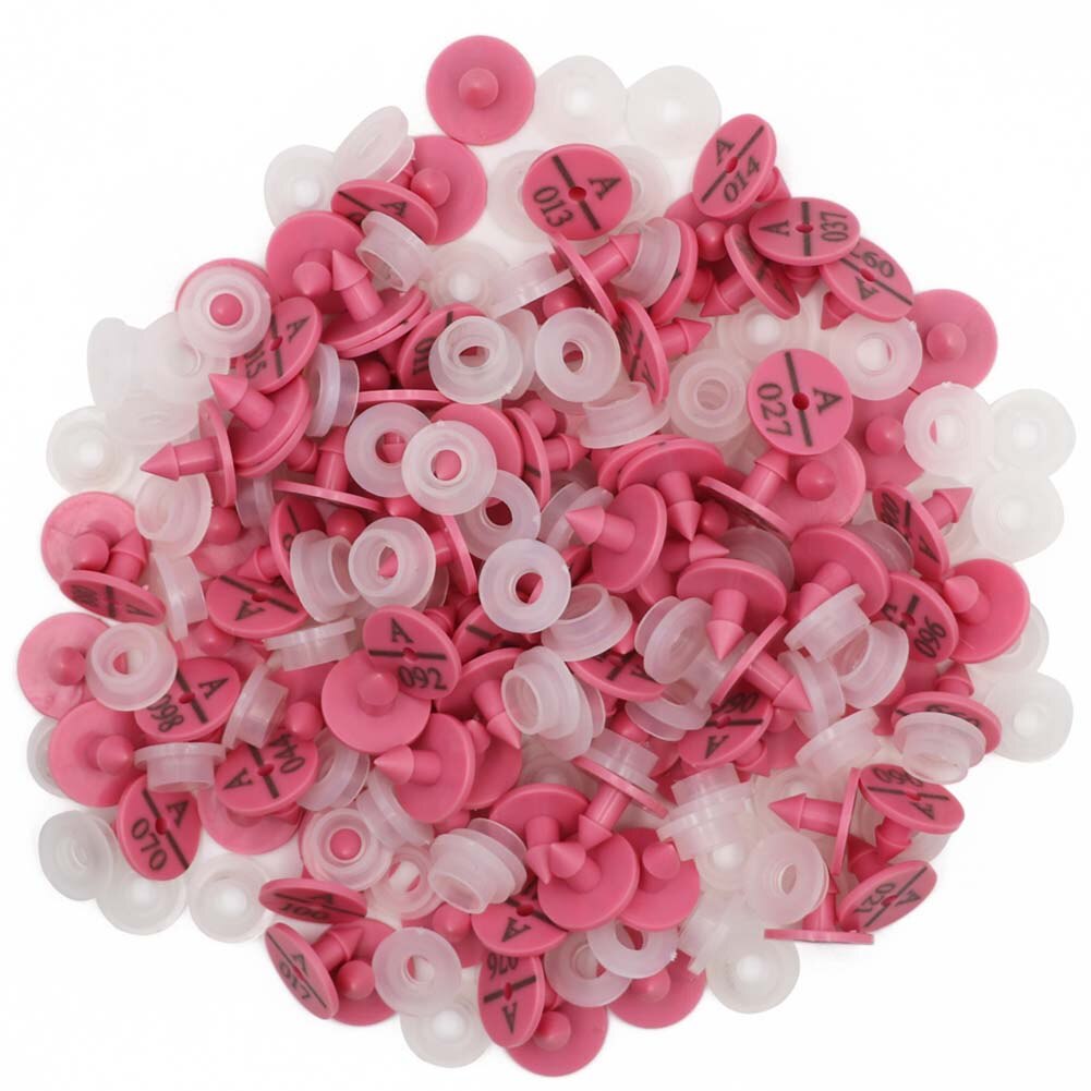 100Pcs Ear Tags for Cattle Ear Tag Animal Livestoc... – Vicedeal