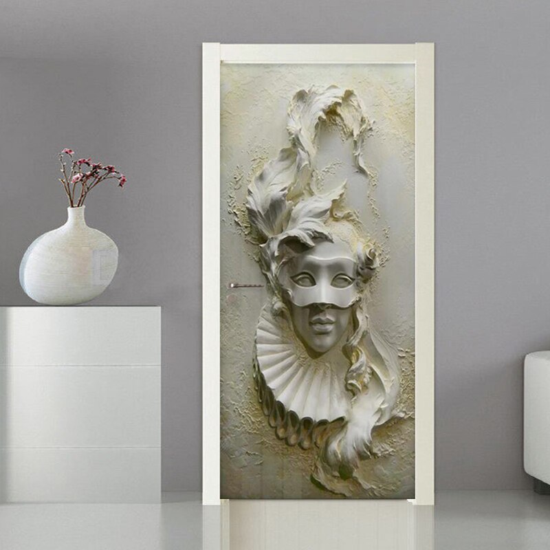 Self-Adhesive Door Sticker European Style Stereo M... – Vicedeal