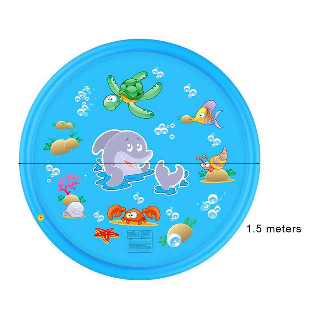 Summer Kids Outdoor Water Game Mat Activity Toddle... – Grandado