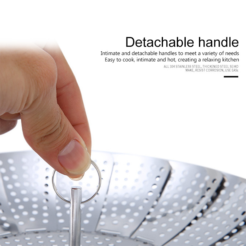 Stainless Steel Steamer Rack Folding Steamer Rack ... – Vicedeal