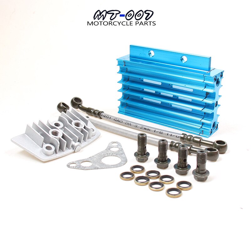 CNC Oil Cooler Kit Radiator Aluminium Adapter Engi... – Grandado