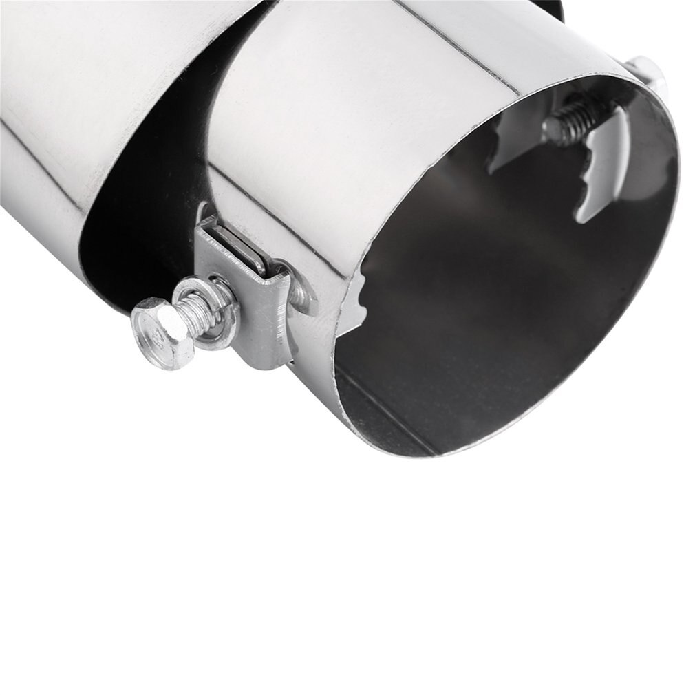 Neue Heiße Universal Auto Auspuff Tipp Edelstahl R... – Vicedeal