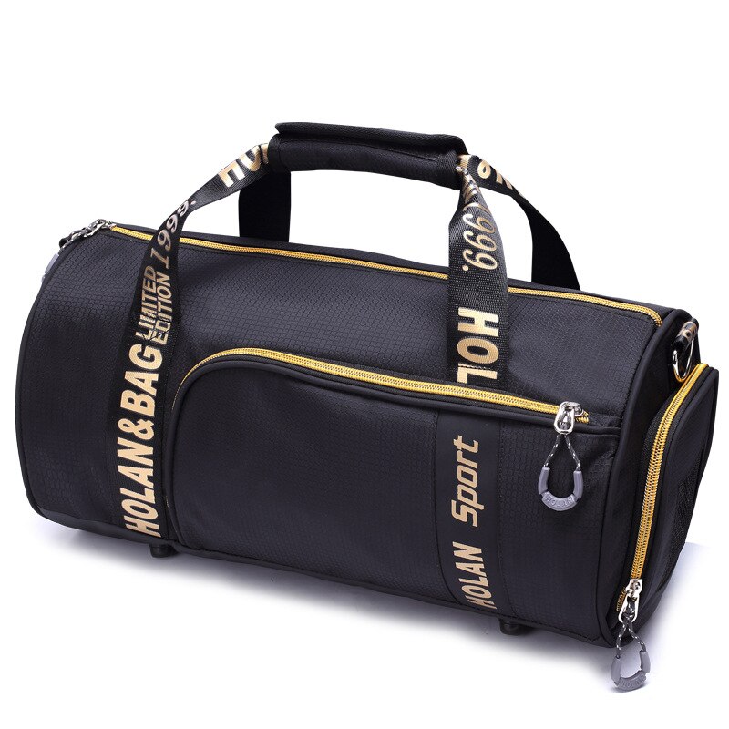 Men Sport Bag Waterproof Nylon Large Gym Bag Lette... – Grandado