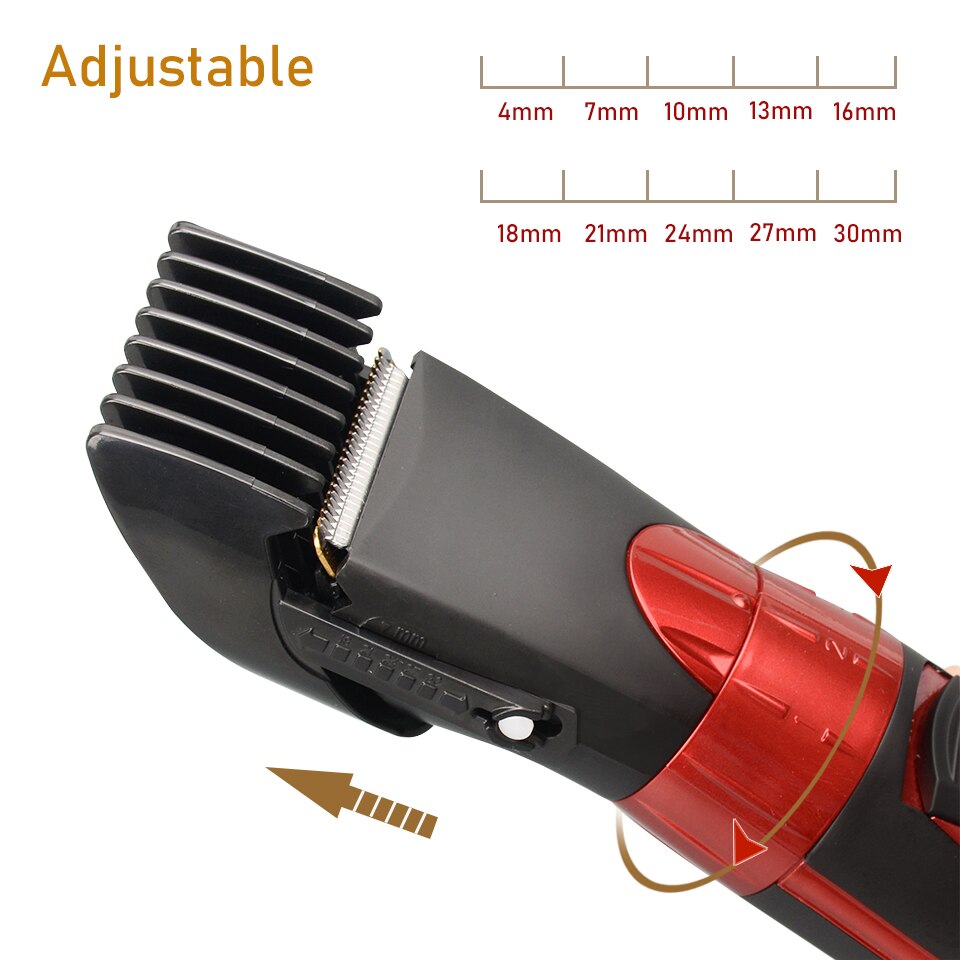 Electric Hair Trimmer Length Adjustable Hair Clipp... – Vicedeal
