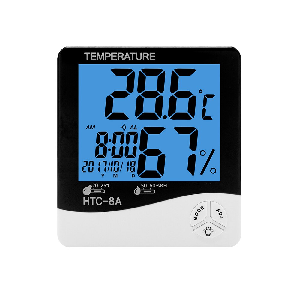 HTC-8A Temperature Humidity meter LCD Probe Max mi... – Grandado