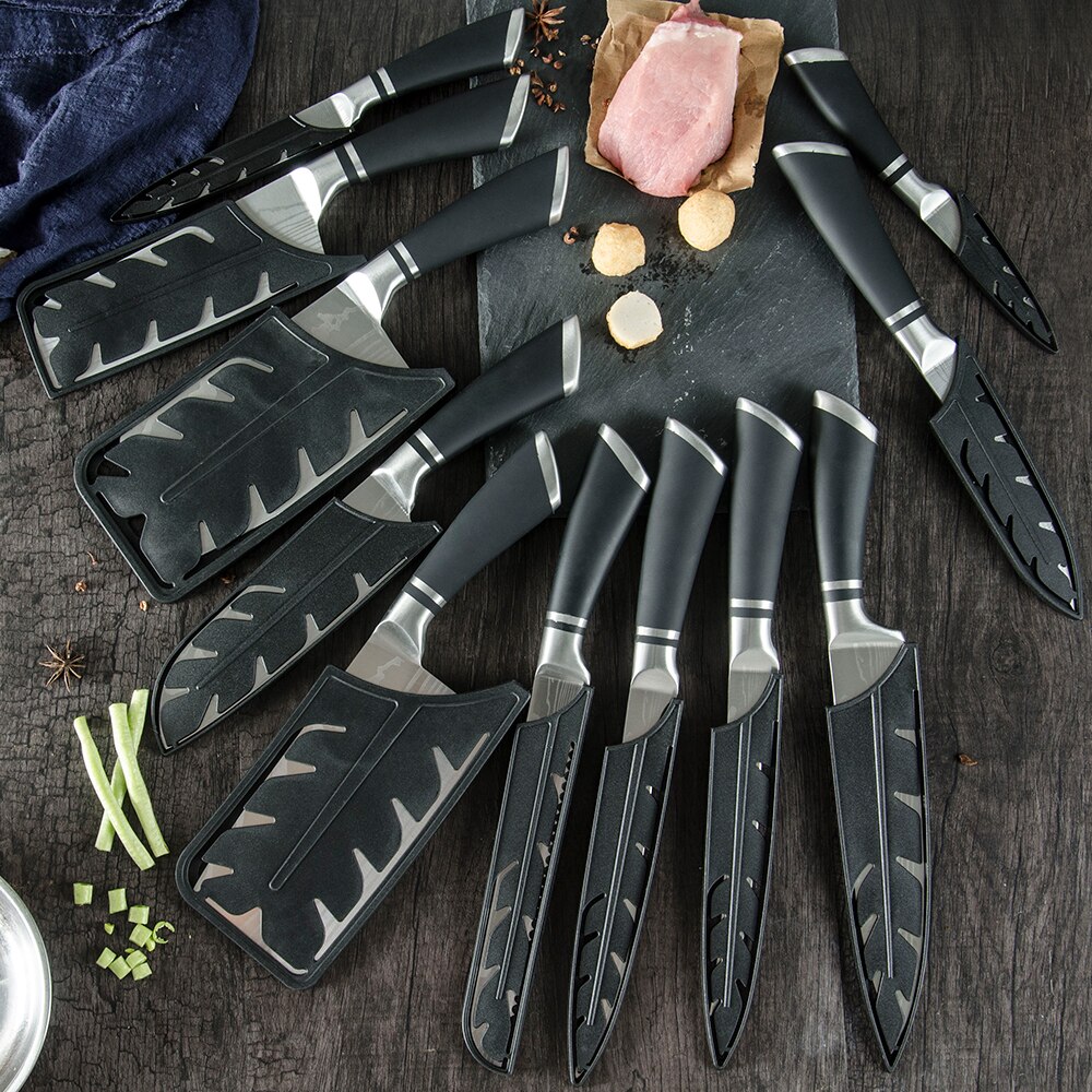 XYj juego Juego de cuchillos de cocina Chef cuchil... – Vicedeal