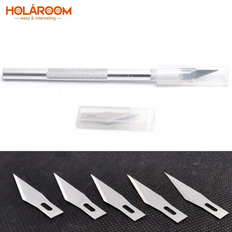 Holaroom 6pcs Blade Non-Slip Metal Scalpel Craft E... – Vicedeal