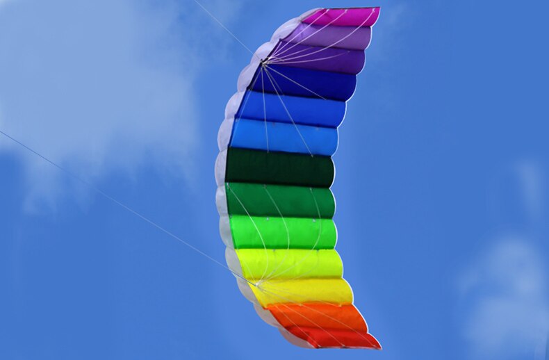 Sports 1.6 m Dual Line Parafoil Parachute Kites Sp... – Vicedeal