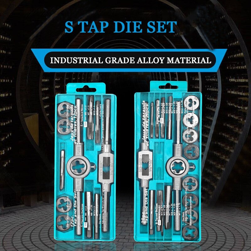 20PCS Tap and Mold Set M3-M12 Thread Metric Tap Wr... – Grandado