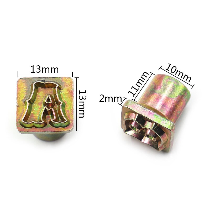 26 Pcs Alfabet Lederen Stempelen Afdrukken Punch G... – Vicedeal