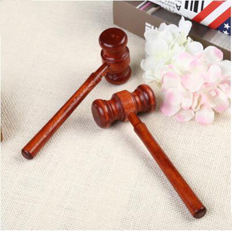 Wooden Judge Hammer Mallet Pounding Toy Role Play ... – Vicedeal